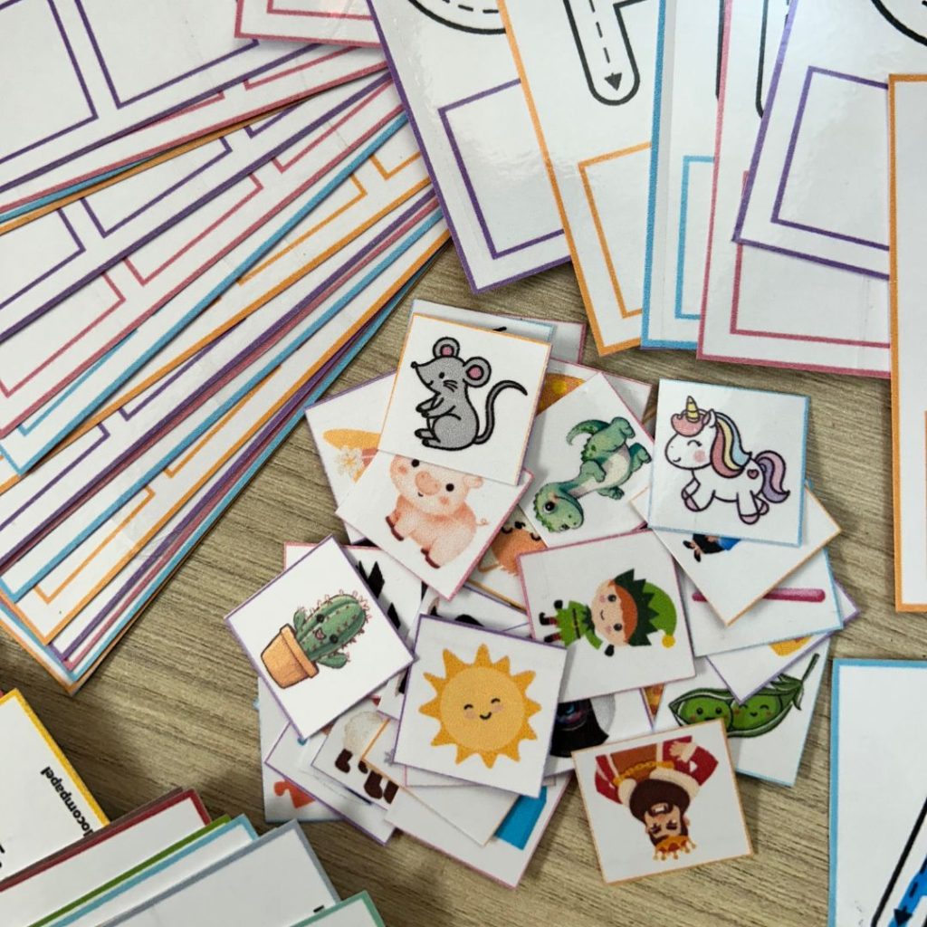 Tracejando as Letras – Fazendo com Papel
